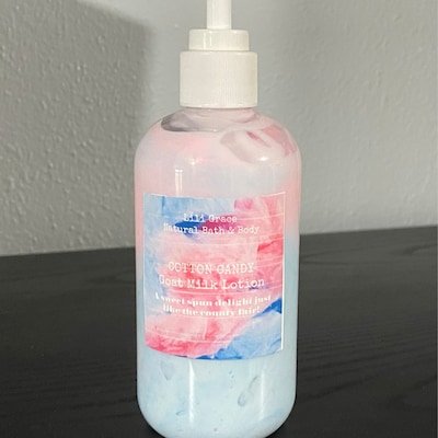 Cotton Candy Lotion, Moisturizing Lotion, Spa Gift, Cotton Candy, Body ...