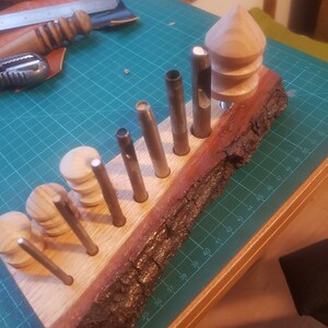 Leather Craft Ruler Steel Circle Rulers Round Leather | Etsy