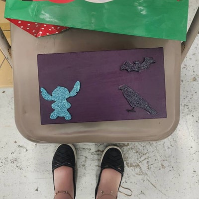 Stitch Wood Shape, Lilo and Stitch, Unfinished Wood, Craft Wood, Wood ...