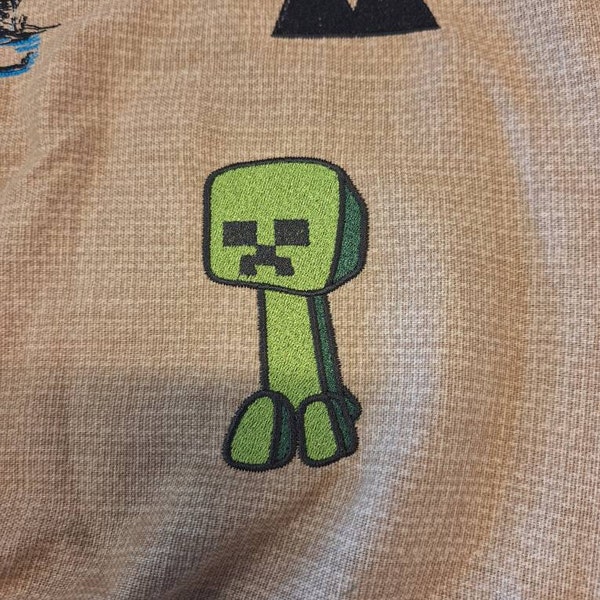 Minecraft Creeper Digital Embroidery Machine Files. Minecraft Creeper ...