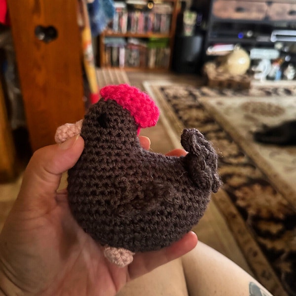 Stardew Valley Chicken Crochet Pattern, Stardew Valley Crochet, Crochet ...