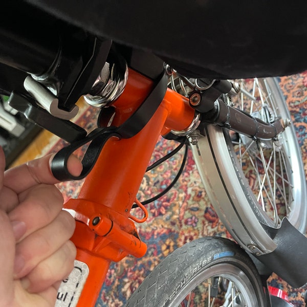 Leather Luggage Block Pull Strap for Brompton Bicycles - Etsy