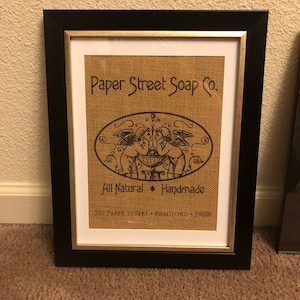 Hunter S. Thompson Quote Wow What a Ride Burlap Linen Print 8.5x11 - Etsy