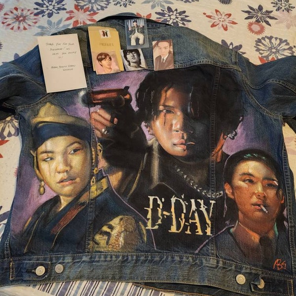TAYLOR SWIFT 1989 Version Airbrushed Jacket Swifties Gift Men's, Women ...