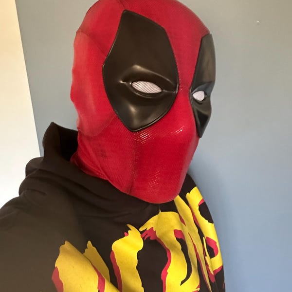 Deadpool Mask, Halloween Gift, Cosplay, Birthday Gift, Gift for Him ...
