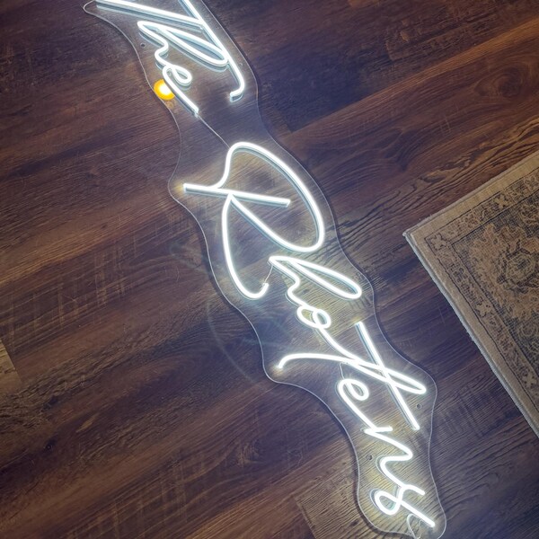 Neon Sign Custom Name, Custom Neon Sign Battery Operated, Neon Sign ...