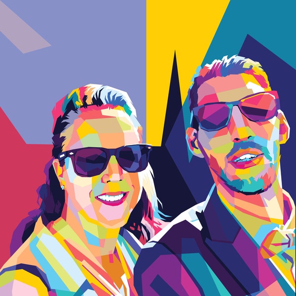 I Will Make Colorful Comic Pop Art From Your Photo,vector Art,cartoon ...