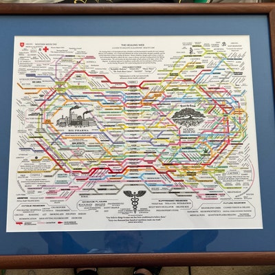 Map of CANALS and Navigable Rivers William Swire 1888 Rare Exceptional ...