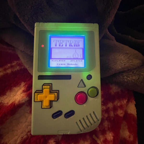 Custom Backlit Adventure Time BMO Gameboy DMG, Modded Bivert Nintendo ...
