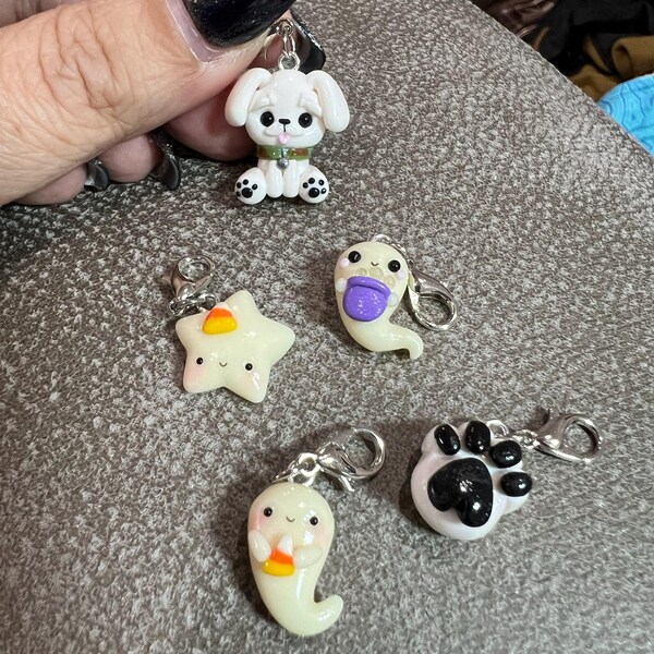 Smores Turtle Kawaii Polymer Clay Charms Stitch Markers - Etsy