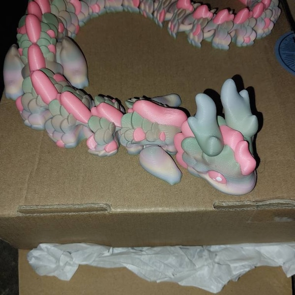 3D Printed Squid | Articulated Ocean Fidget Spinner Stress Relief Toy ...