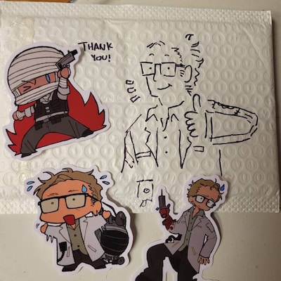 Fallout: New Vegas Character Vinyl Stickers - Etsy