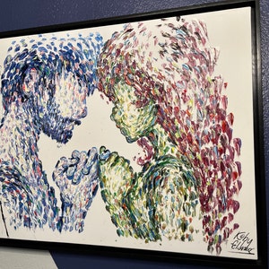 Painting Einstein 35 Oil Painting on Canvas Original - Etsy