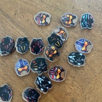 Acrylic Damage Counter Set - Etsy