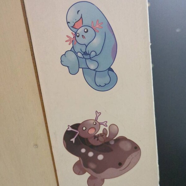 Ogerpon Cute Vinyl Sticker - Etsy