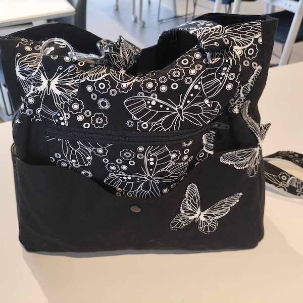 Emilina Handbag With Internal Zipper Pocket Divider PDF Pattern - RLR ...