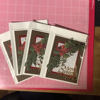 DIY Card Kit Fuchsia Card Kit Birthday Card Kit Valentines - Etsy