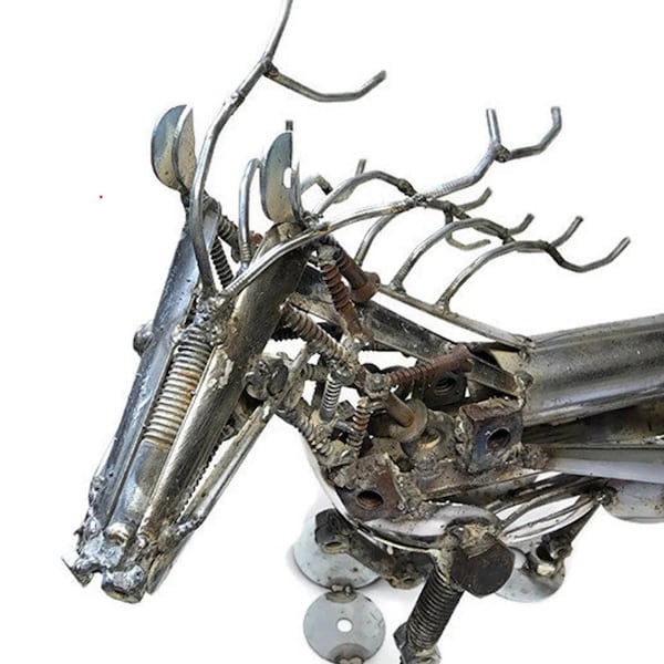 Welded Teamwork Sculpture, Handmade Metal Art - Etsy