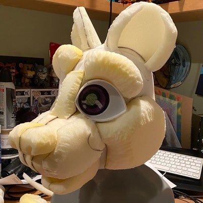 DIGITAL Bear Foam Head Base Pattern/template for Fursuits PDF Download ...