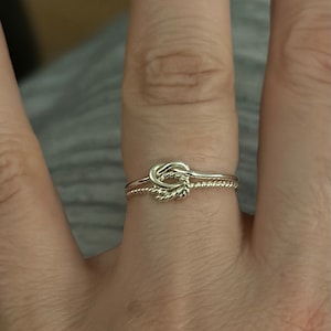 Set of 3 Textured Stacking Rings in Sterling Silver or Gold - Etsy