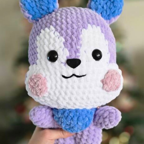 Baby Mang Without Mask BT21 Amigurumi Crochet Pattern PDF - Etsy