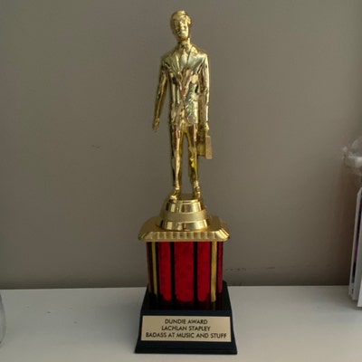 Custom Dundie Trophy Award With Your Title the Office TV Dunder Mifflin ...