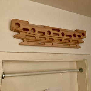 Climbing Hangboard, Training Board for Finger Strength, Fingerpeg 1.0 ...