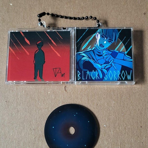 Alien Stage Mini CD Charms + Acrylic CD - Etsy