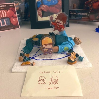 TF2 Select a Class / Standee - Etsy