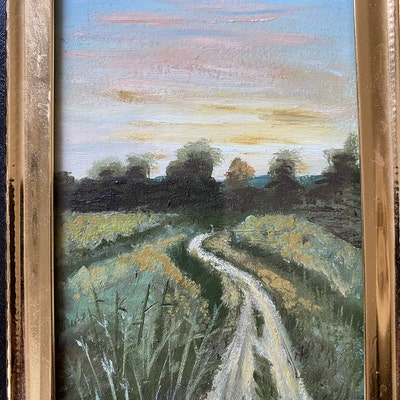 Hand Painted Vintage Watch, Hand Painted Jewelry, Painted Bracelet ...