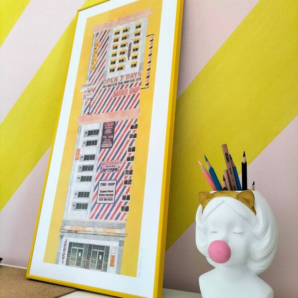 Yellow Poster Frames | Any Size per Request | Aluminum Picture Frame ...