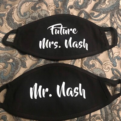 Custom Text Face Mask Personalized Face Mask Custom Face - Etsy