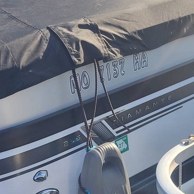 Light Blue Metallic Boat Registration Numbers and Letters Decals Vinyl ...