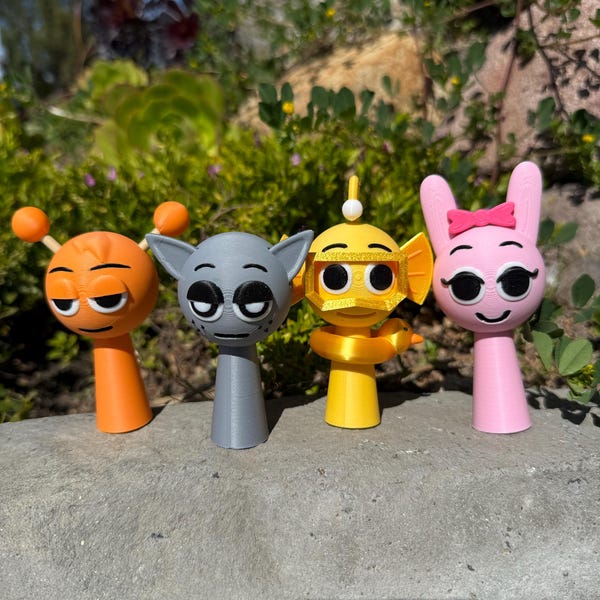 Sprunki 3D Printed Toys – Fun & Unique Gifts for Gamers, Kids ...