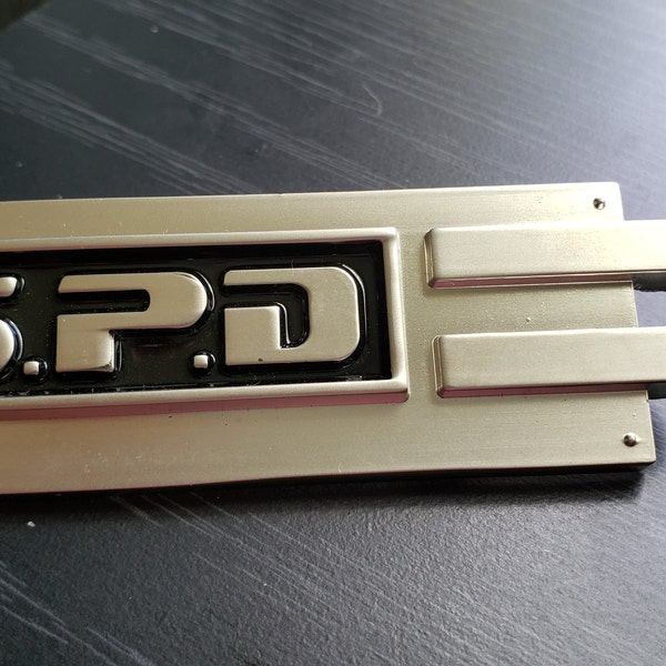 Solid Metal SPD Academy Rank Badge Gift Power Rangers Cosplay Prop ...