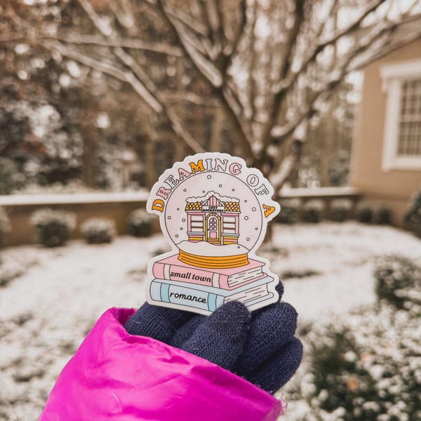 Dinosaur Holding Book Stack Sticker, Cute Bookish Stickers, Kindle ...