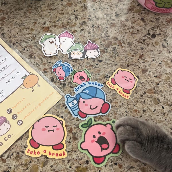 Clown Blind Box Addict Sticker Vinyl Waterproof Sticker for Bullet ...