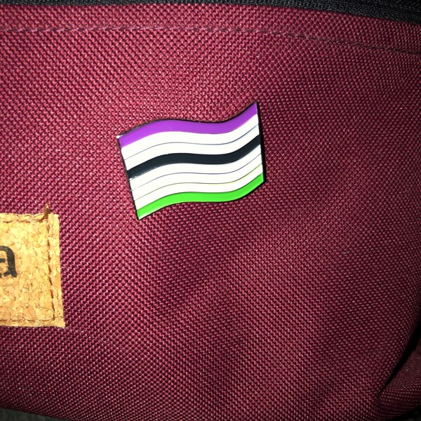 Aro Ace Spectrum Pride Flag Enamel Pins | Soft Enamel Lapel Pins ...