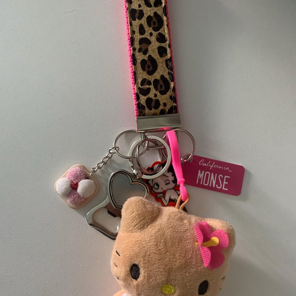 Mexican Paleta Payaso Keychain, Sponch Cookie Keychain, Concha Keychain ...