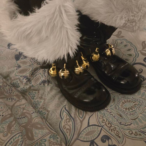Santa Claus Boot Bells - Etsy