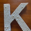 Customizable Pearl Embellished Letter - Etsy