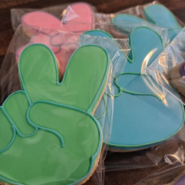 Peace Hand Cookie Cutter - Etsy