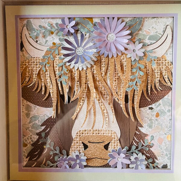 3D CARNATION Shadow Box Svg for Cricut for Silhouette - Etsy