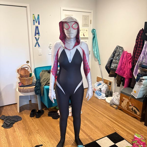 Gwen Stacy Spider Gwen Ghost Spider Costume Cosplay - Etsy