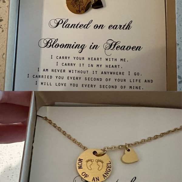 Personalized Miscarriage Keepsake Stillborn Miscarriage Gift for Mom ...