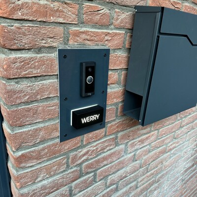 Custom House Number Sign,outdoor Waterproof Number Box,laser Cut Number ...