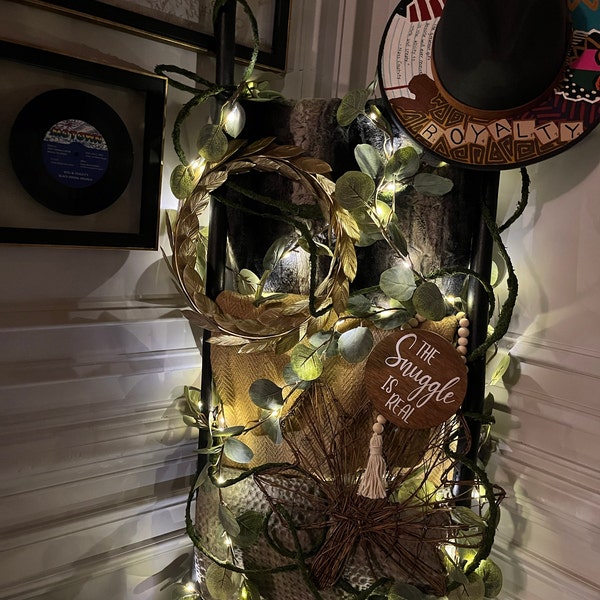 Address Round Wooden Door Hanger, Sizes, House Number Street Name ...