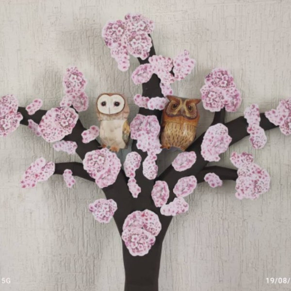 Tree of Life Papercraft Sculpture, Printable 3D Puzzle, Papercraft Pdf ...