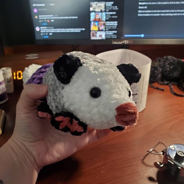 Lil Guy - Possum Amigurumi Pattern - Etsy