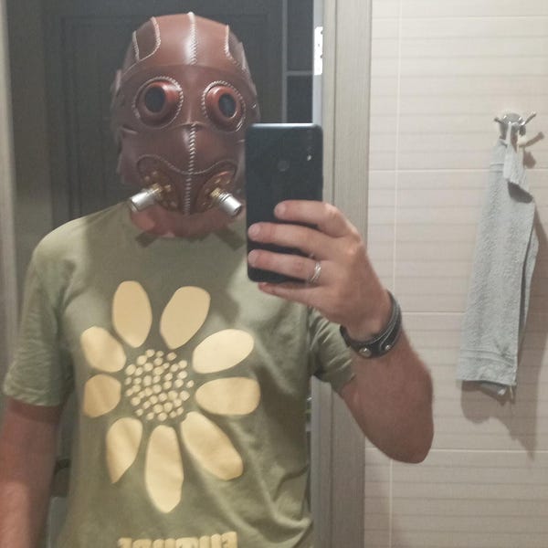 Dust Angel Leather Mask PDF Pattern With 3D Printed Molds, STL Files ...